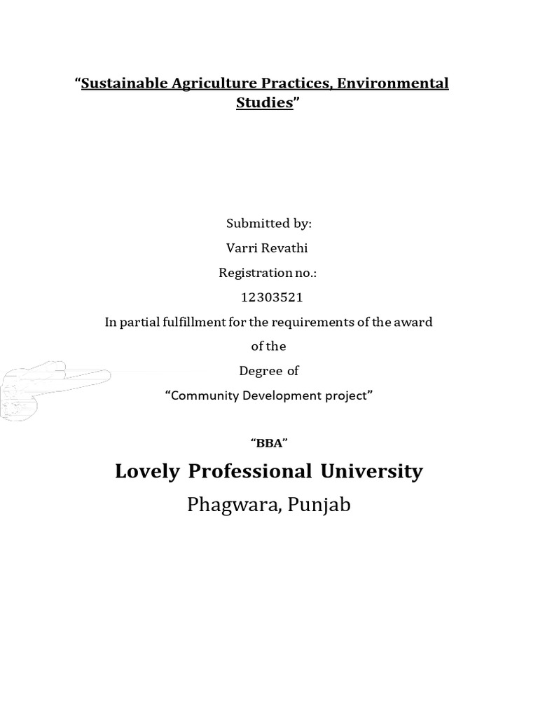 Chinnu Pdf Agriculture Crop Rotation