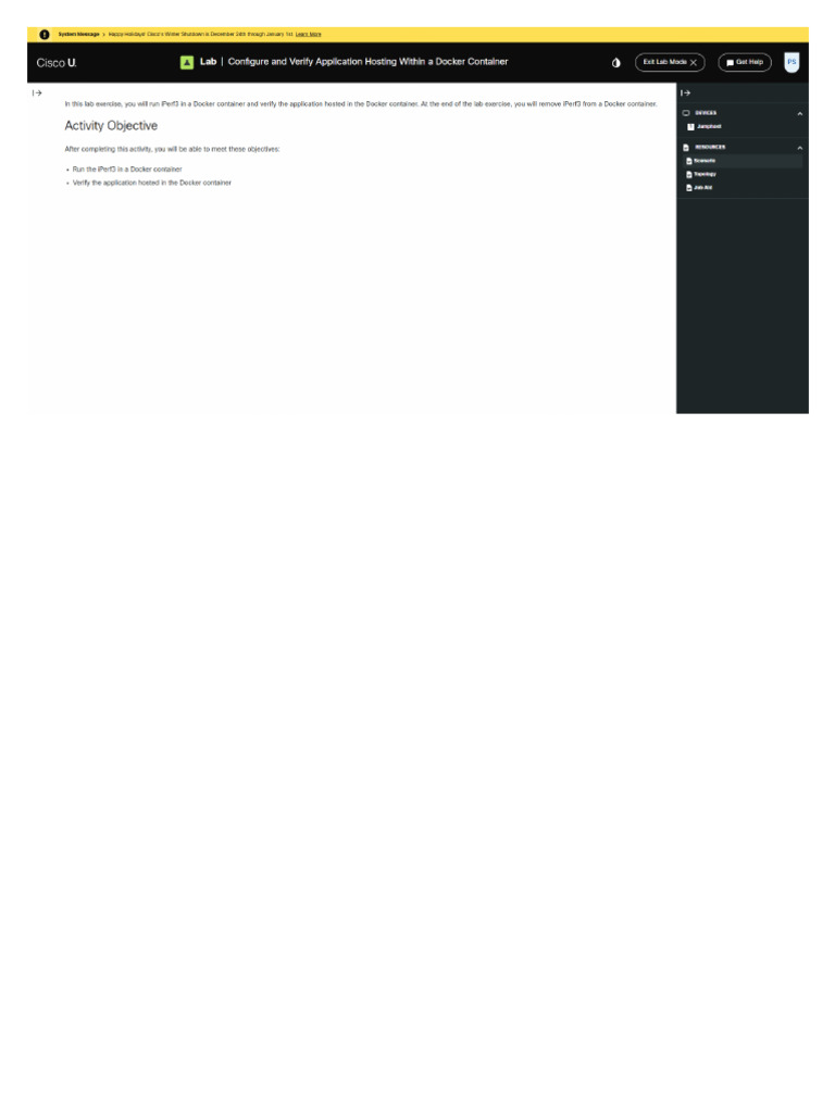 Lab Scenario | PDF