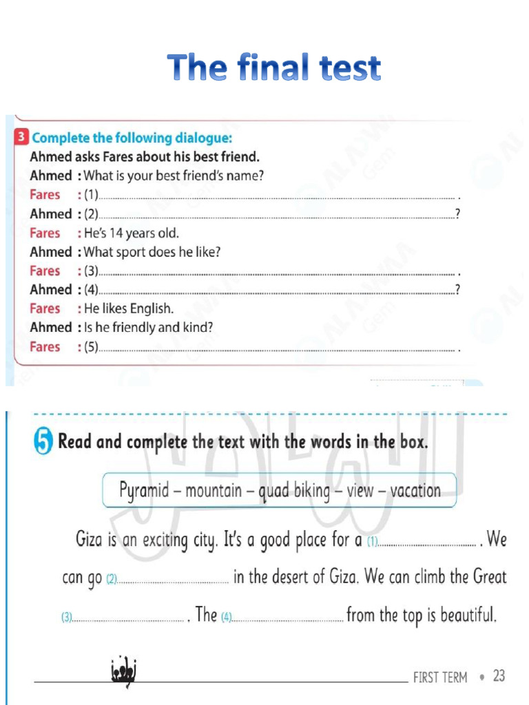 Final Test | PDF