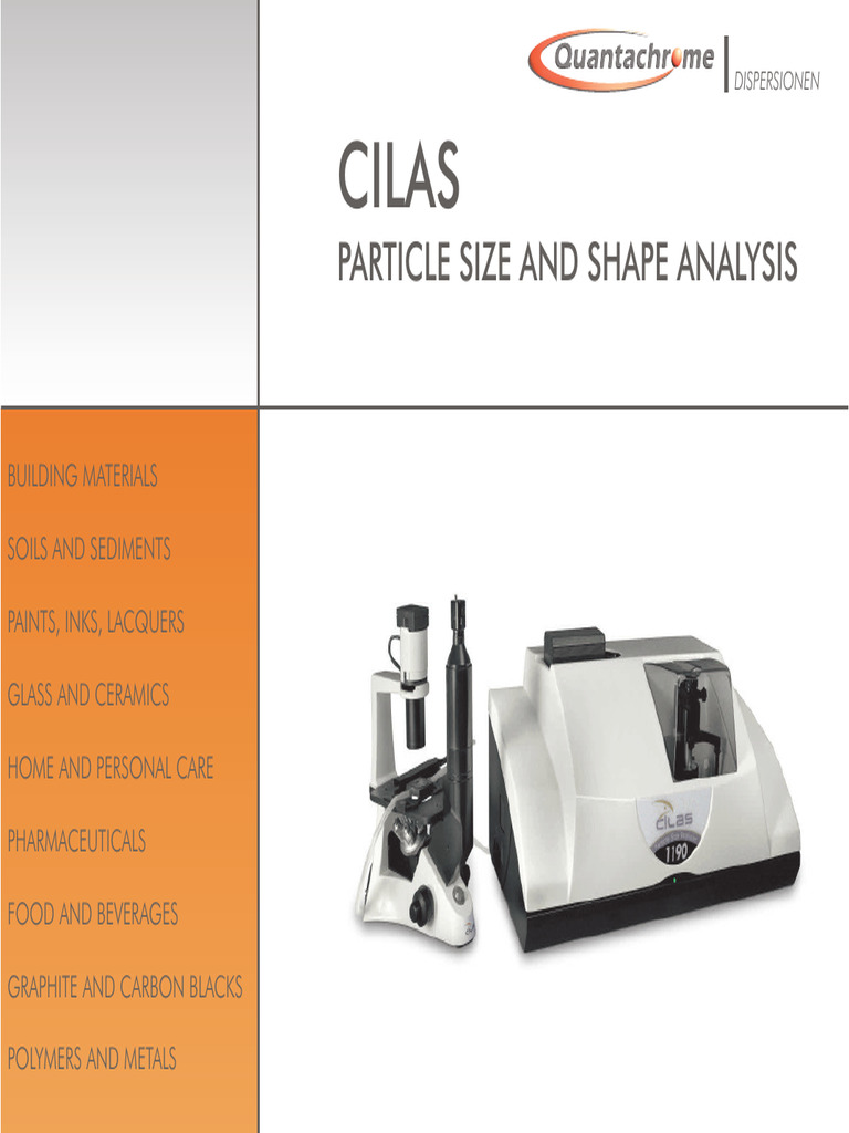 CILAS Flyer | PDF | Laser | Optics