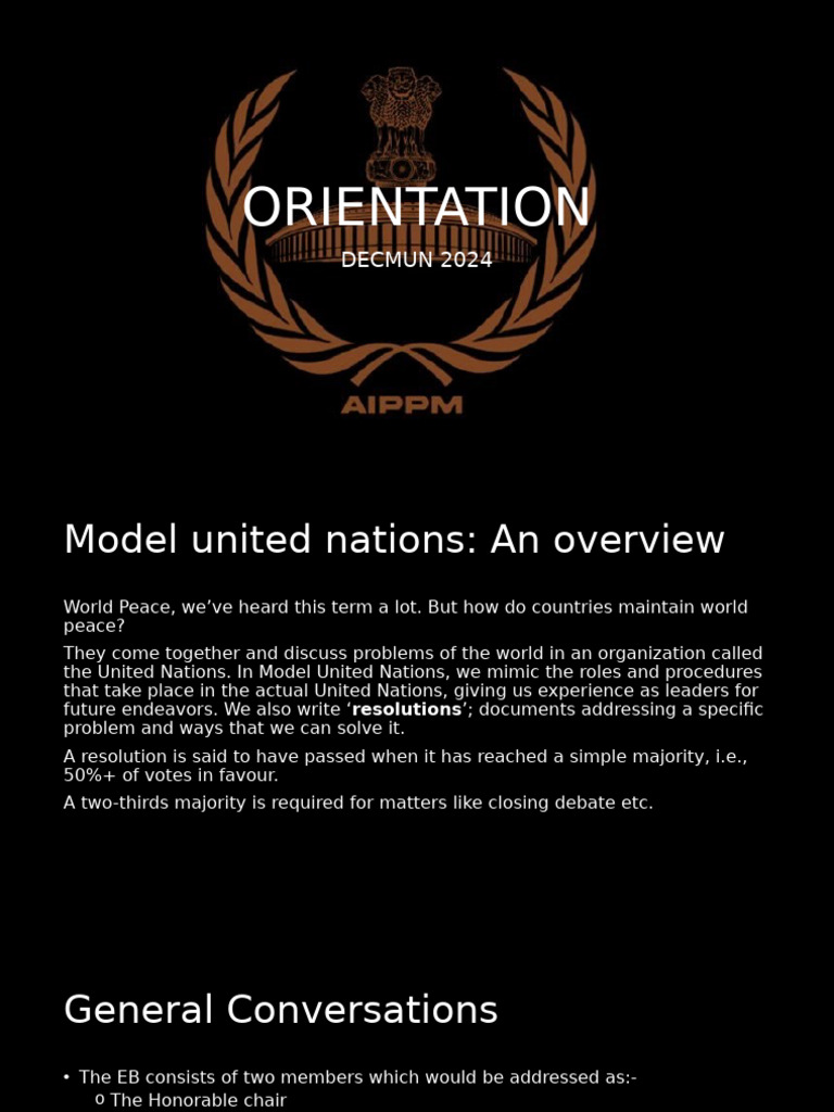 Aippm Orientation Ver.1 | PDF