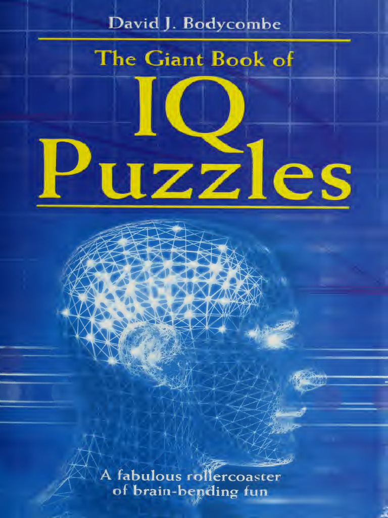 The Giant Book of IQ Puzzles | PDF | Books | Expected Value