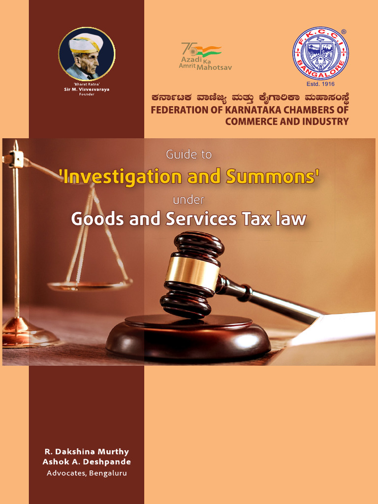 Investigation Summons Under GST | PDF