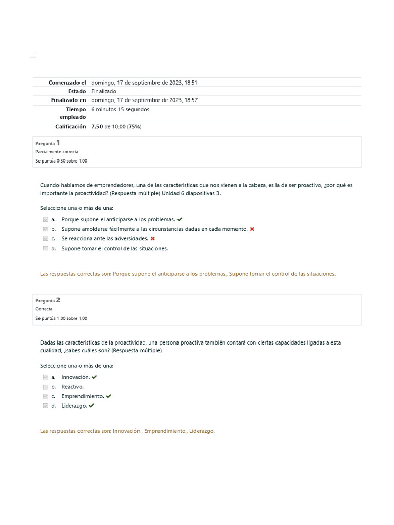 HERRAMIENTAS GESTIÓN COMERCIAL E3 - Examen 3 - Revisión Del Intento | PDF | Creative Commons