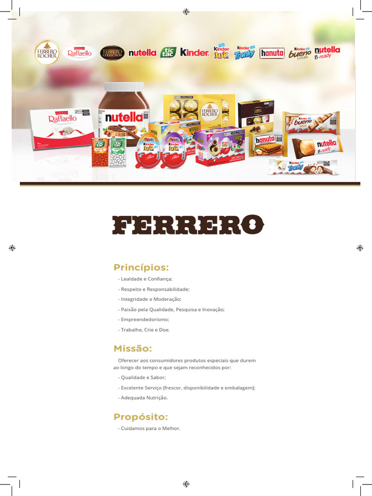 Catálogo de Produtos Ferrero 2023-2024 | PDF