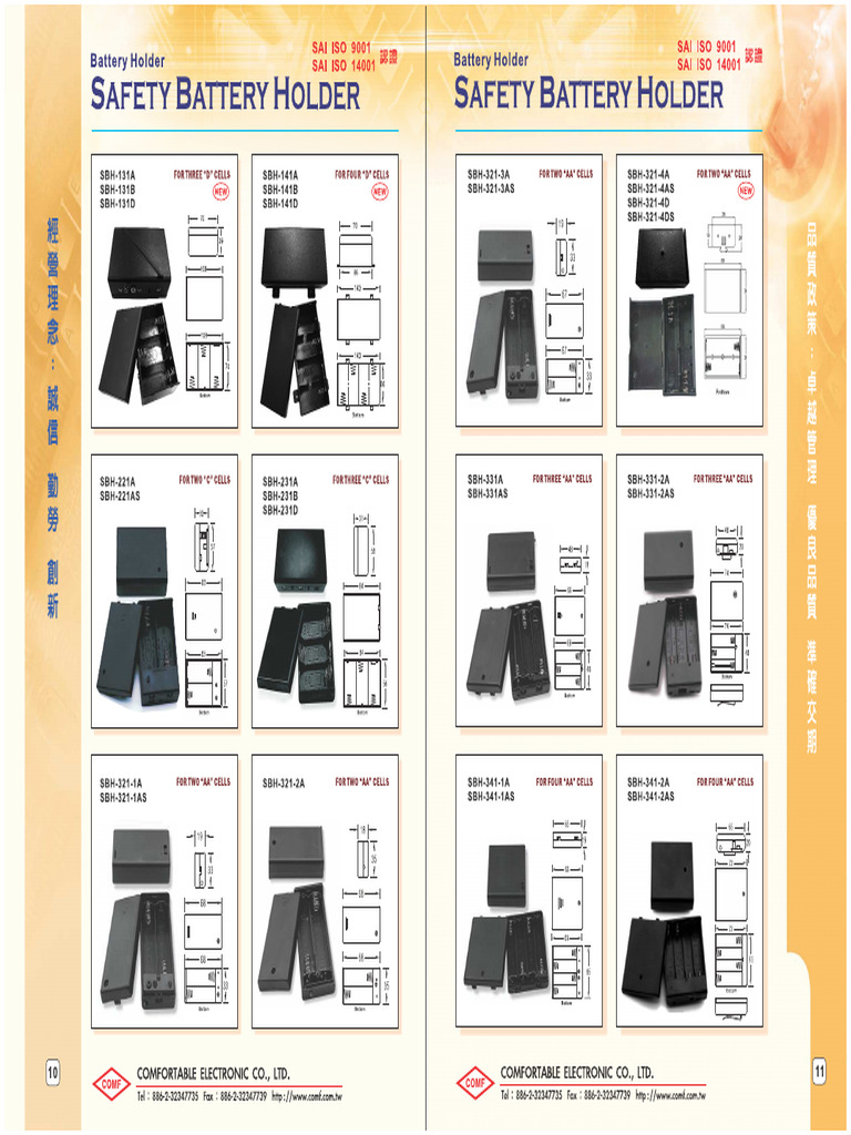 Drziak Baterii SBH | PDF