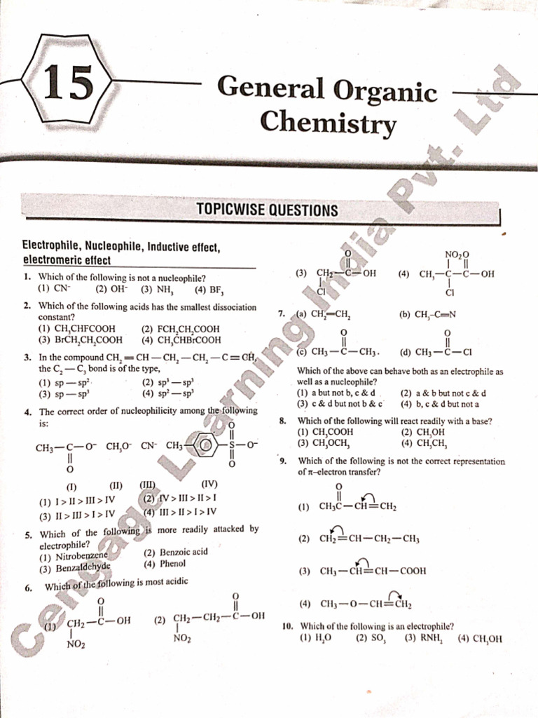 General Organic Chemistry | PDF