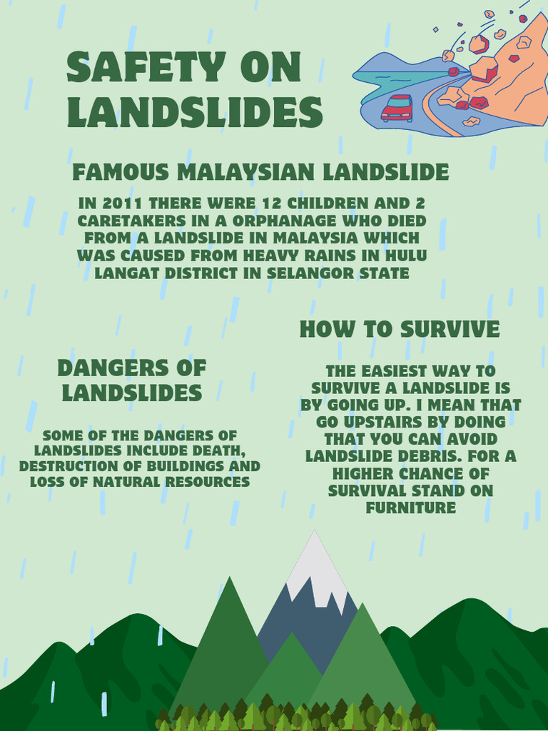 Surviving Landslides: Safety Tips | PDF
