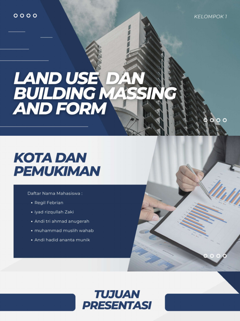KELOMPOK 1 LAND USE & BUILIDING MASSING AND FORM - Compressed | PDF