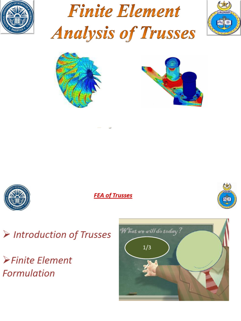FEA of Trusses-2 | PDF | Finite Element Method | Truss