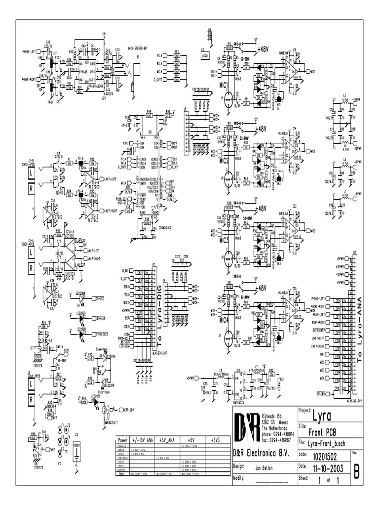 Lyra Service Manual | PDF