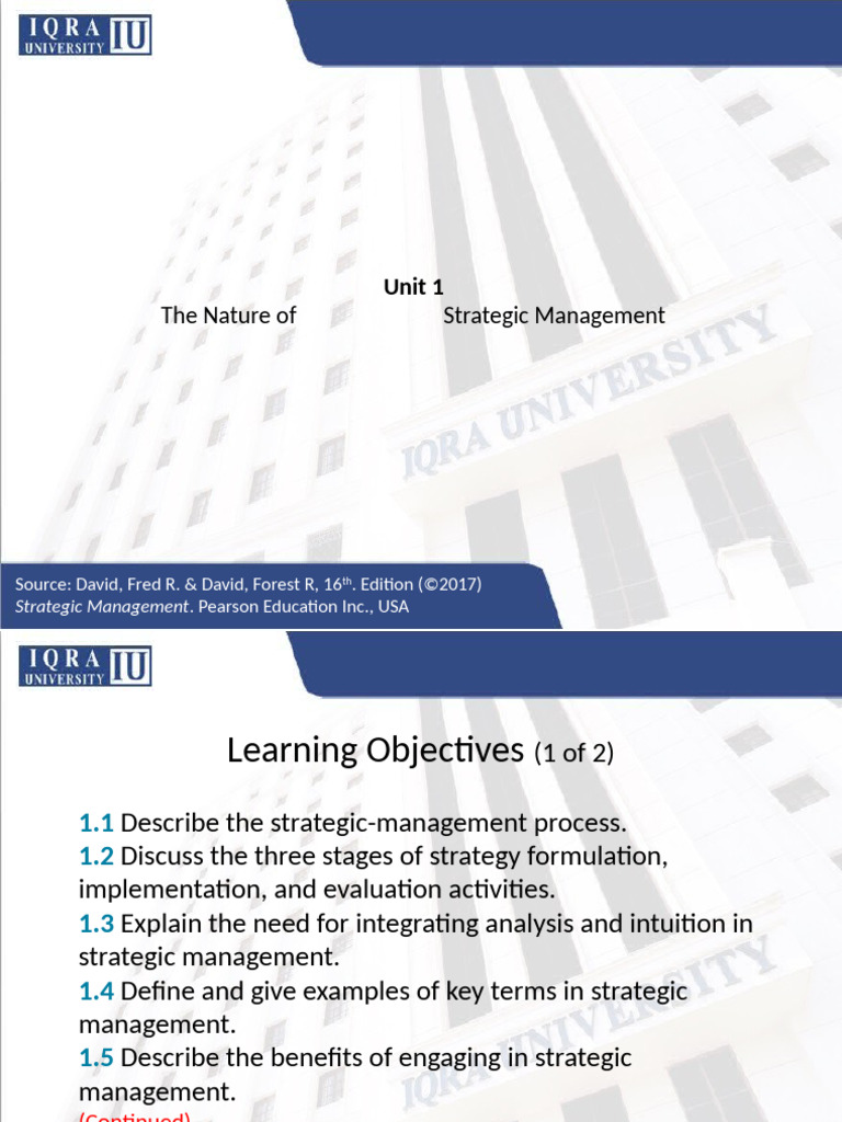 Understanding Strategic Management Basics | PDF | Strategic Management | Strategic Planning