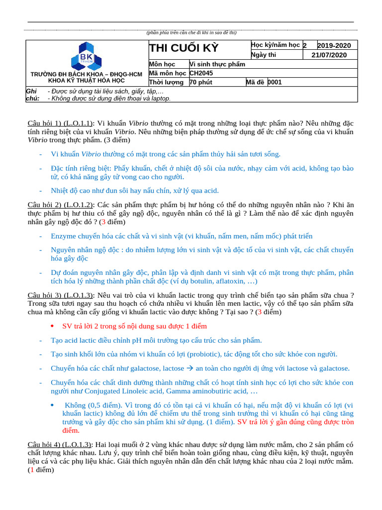VSTP-CK-K18-Đáp-án | PDF
