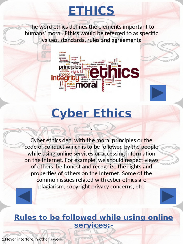 Cyber Ethics | PDF