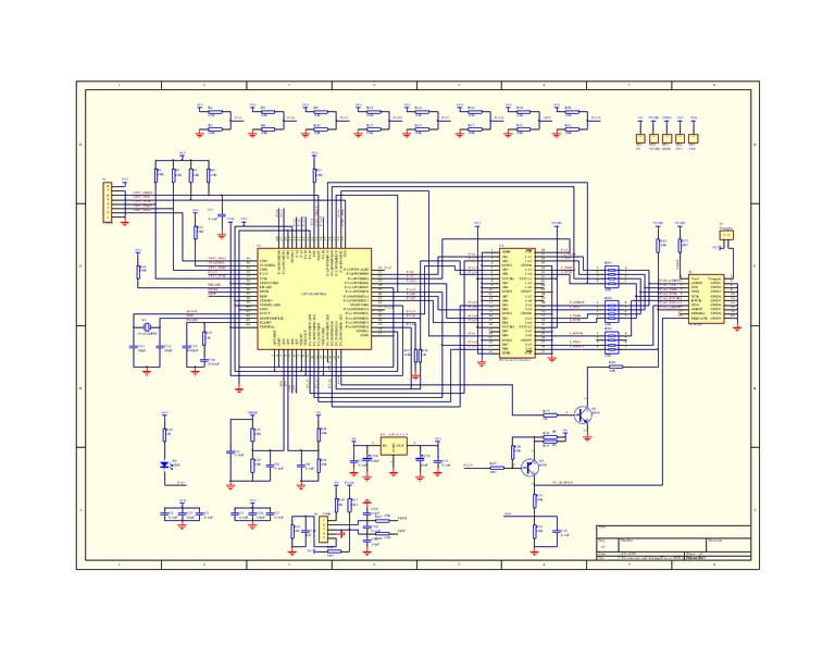 Jlink v7 Schematic | PDF