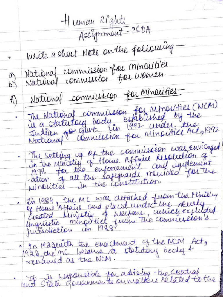 (Human Rights Assignment) Ipuu College | PDF