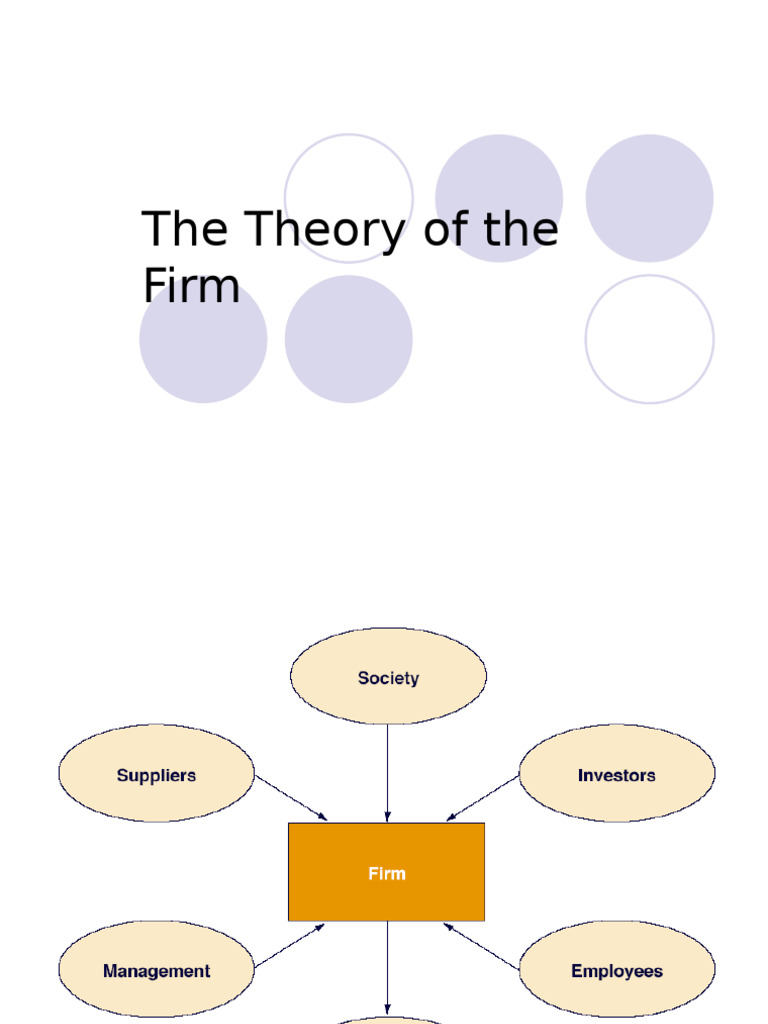 Managerial Economics Theory of Firm | PDF | Profit (Economics) | Cost