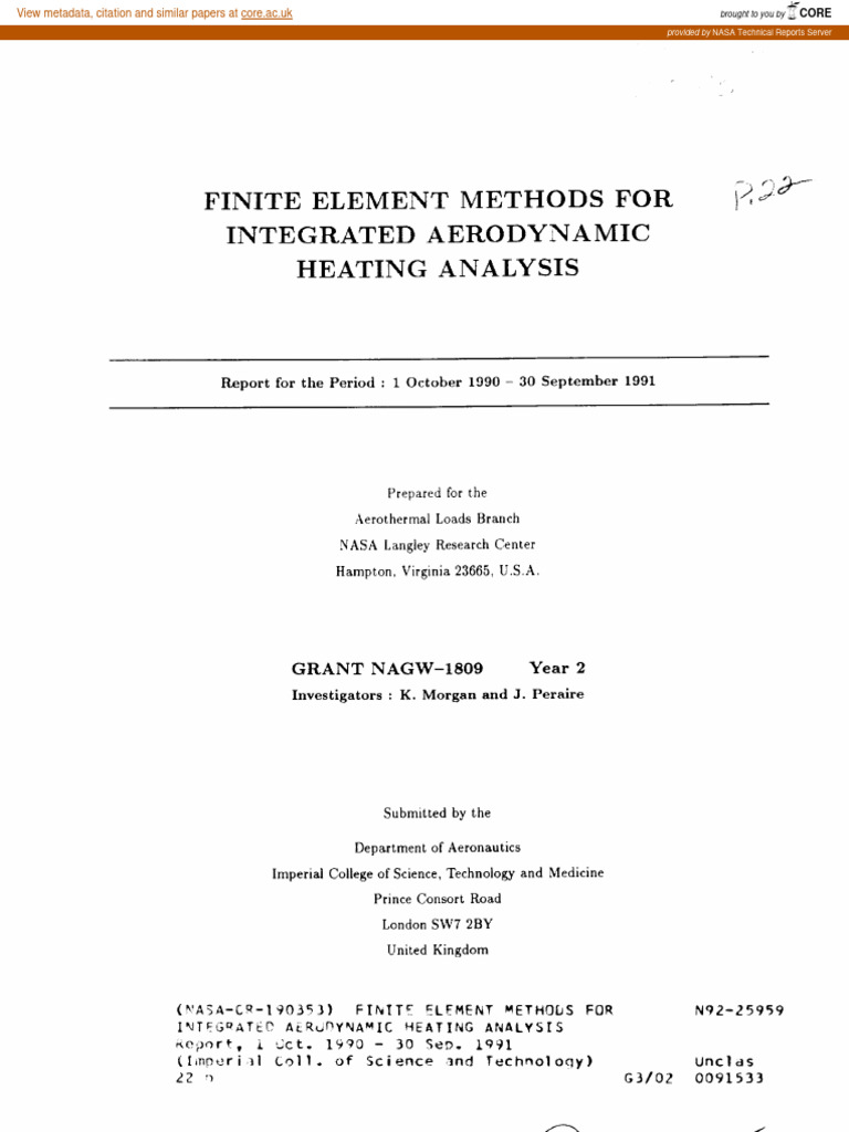 Finite Element Methods For Integrated Ae | PDF | Finite Element Method | Diffusion