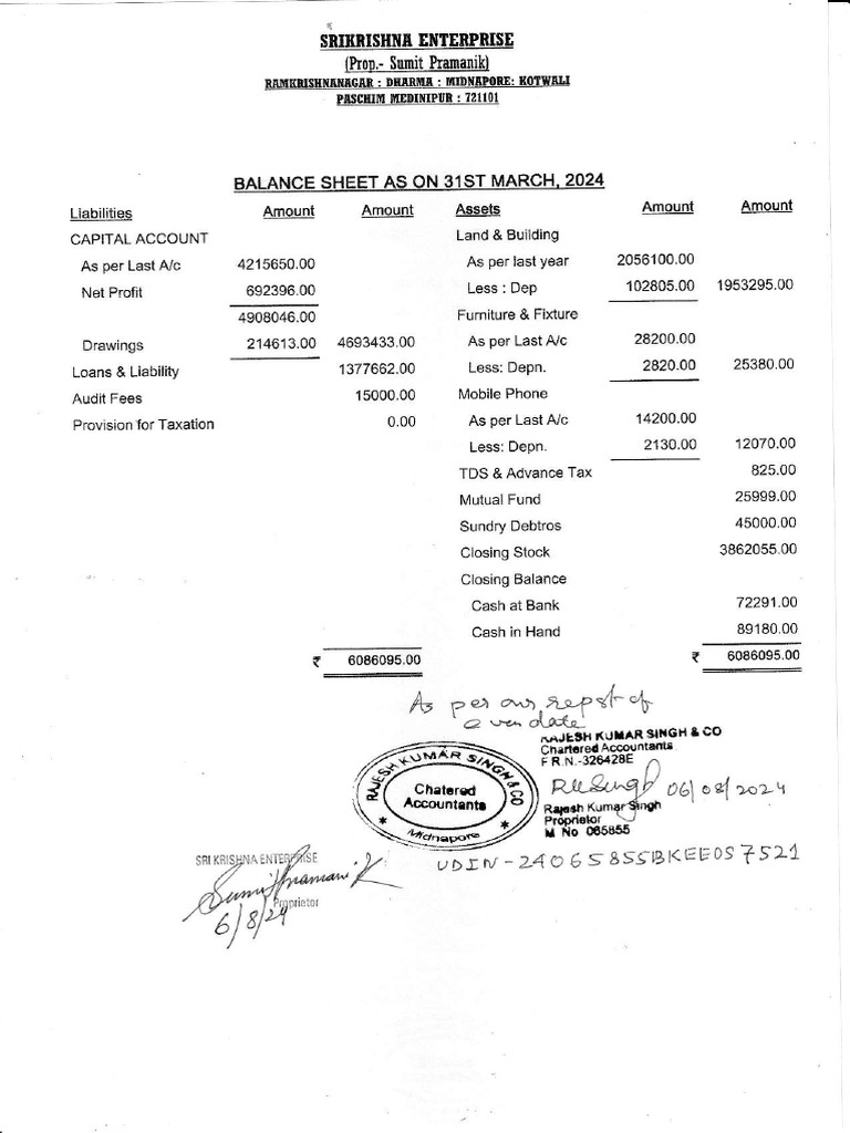 Balance Sheet 1 1 Pdf Financial Economics Accounting
