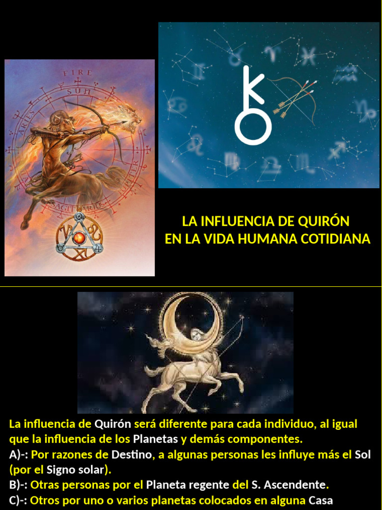 El Mito de Quiron 3 | PDF | Horóscopo | Cosmología Esotérica