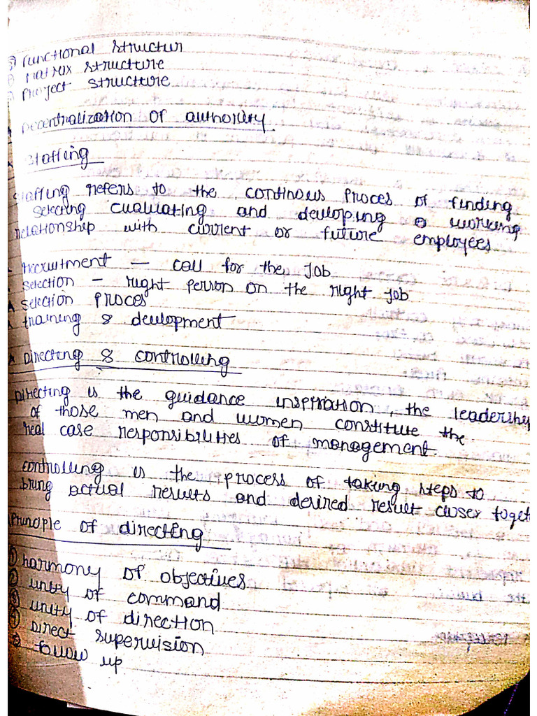Organisation Structure | PDF