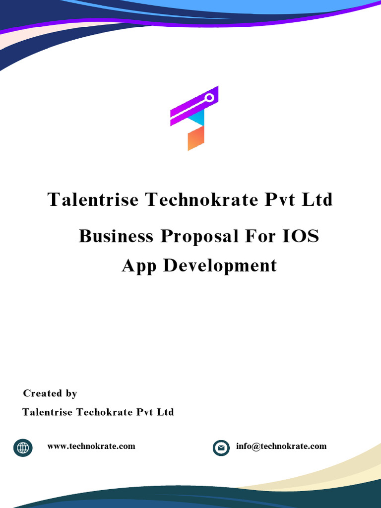 iOS App Proposal for Businesses | PDF | Mobile App | Information Security
