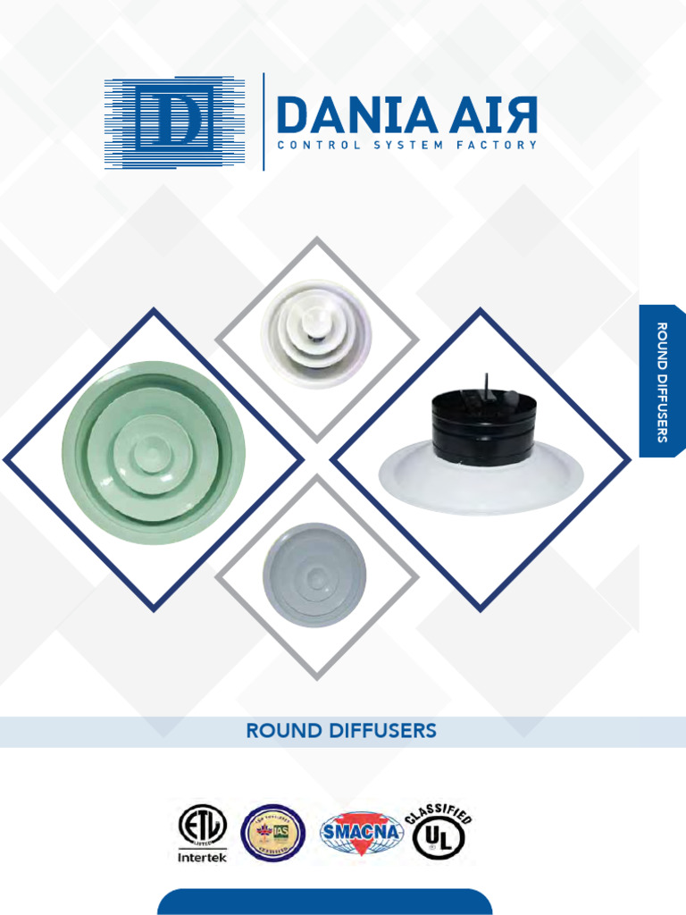 3. ROUND DIFFUSER | PDF | Duct (Flow) | Flow Measurement