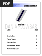 KBE Linear Flow Bar Diffuser Overview | PDF