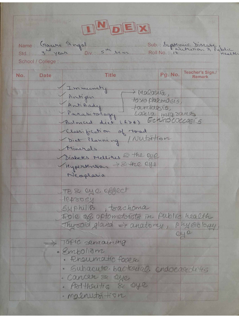 Systemic Disease Book of Gauri | PDF