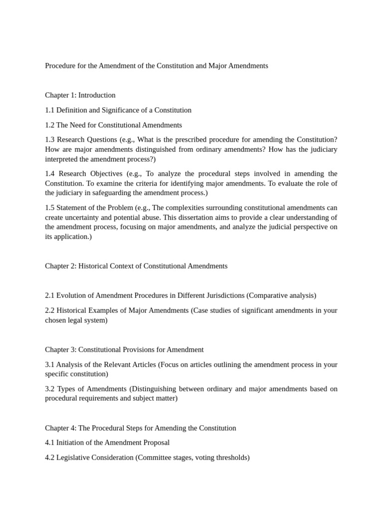 Constitutional Amendment Procedures Explained | PDF | Constitutional Amendment | Constitution