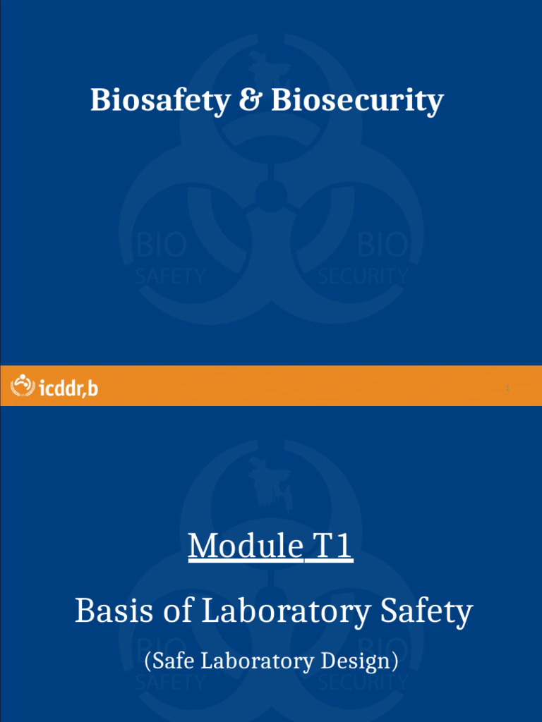 T1 Basis of Laboratory Safety | PDF | Laboratories | Ventilation ...