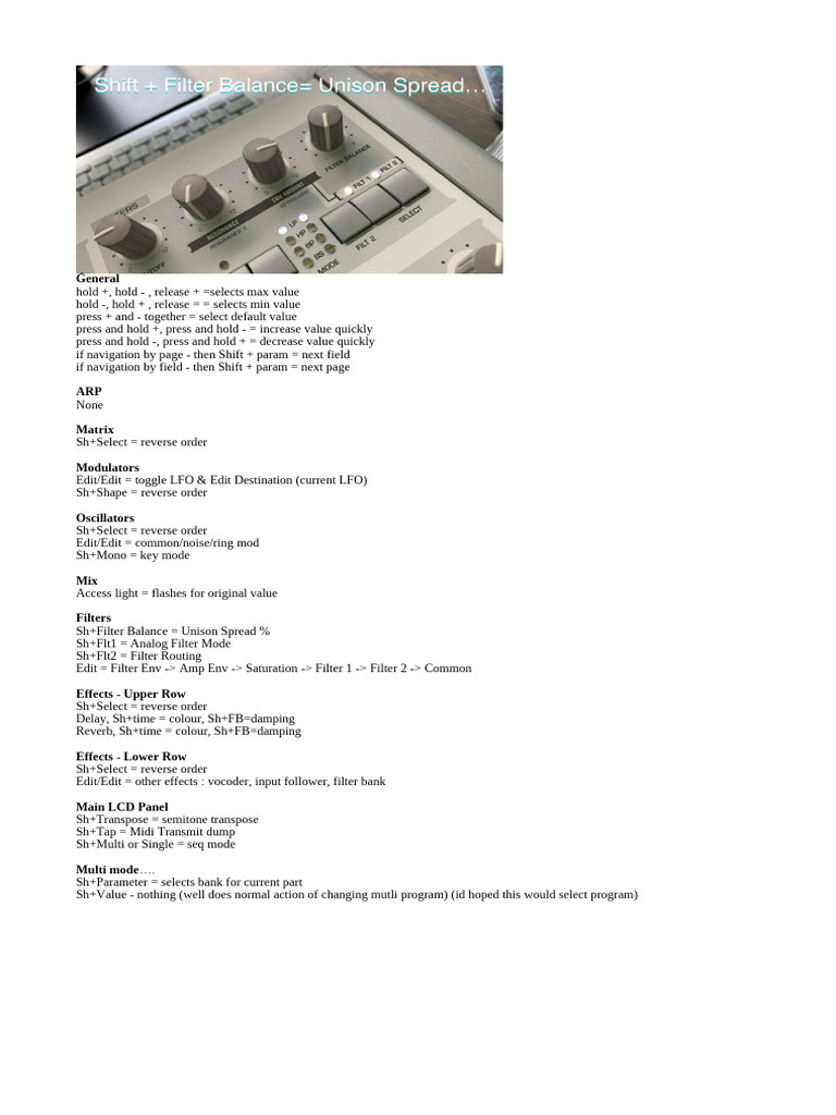 Comprehensive Control Shortcuts Guide | PDF