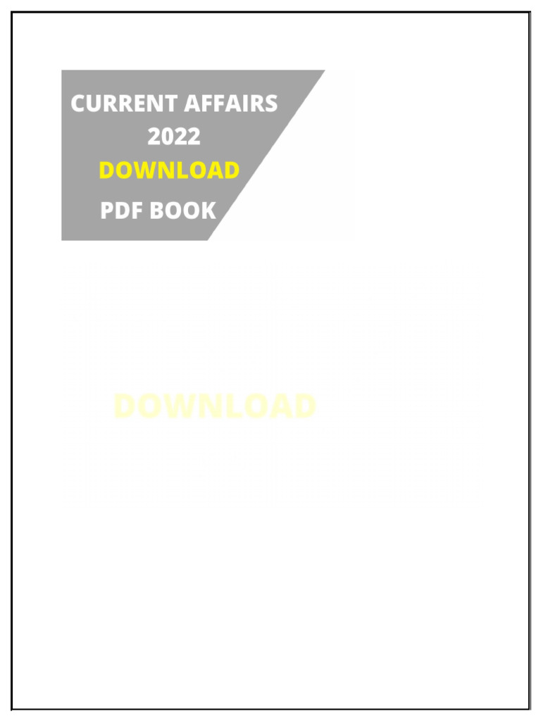 Current Affairs March Updated | PDF