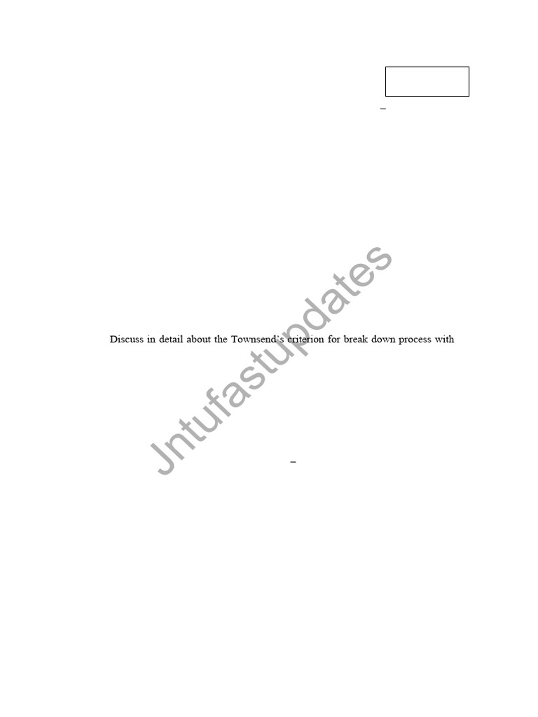 High Voltage Engineering Exam Questions | PDF | Electrical Breakdown ...