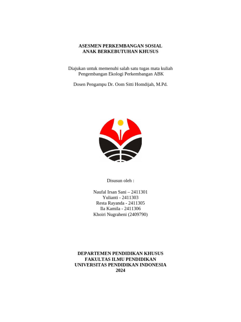 Hasil Asesmen Nicol | PDF