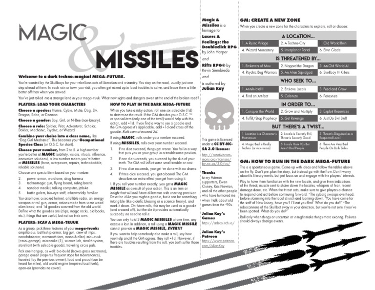 Magic&Missiles | PDF