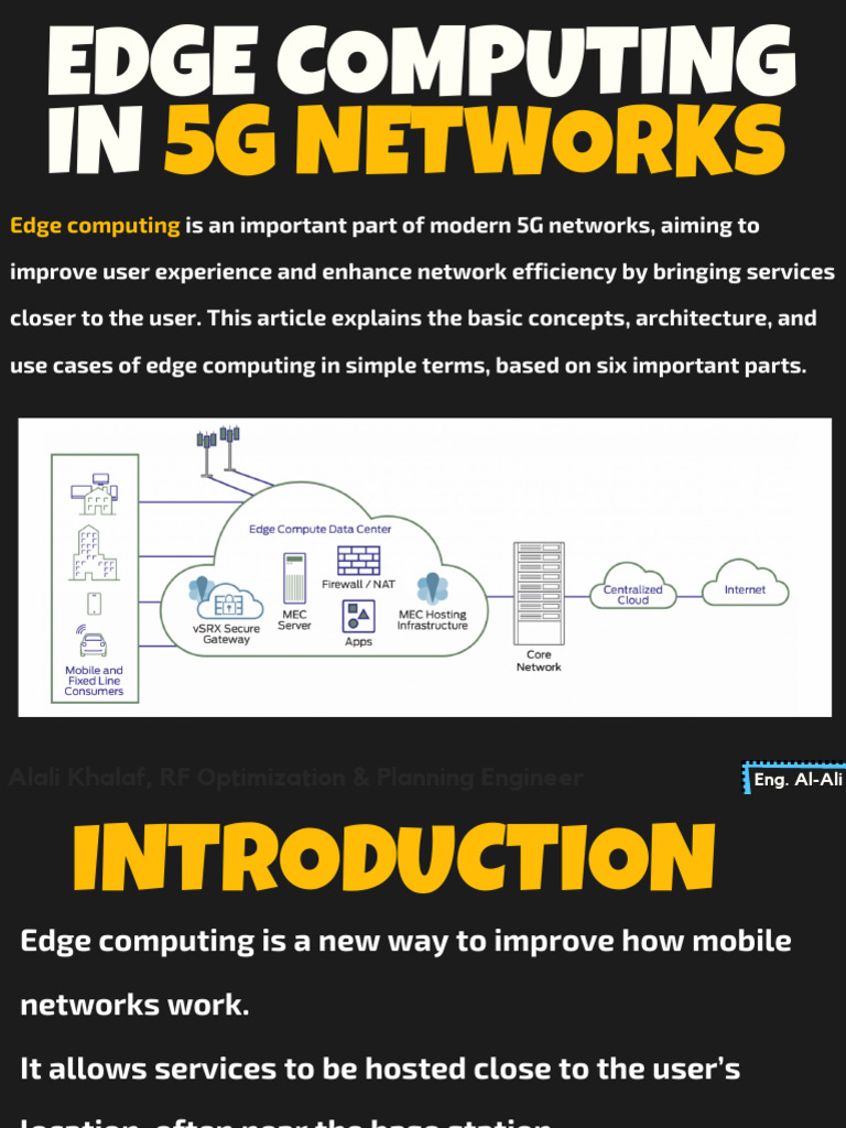 Edge Computing in 5G Networks | PDF | Cloud Computing | Computer Network
