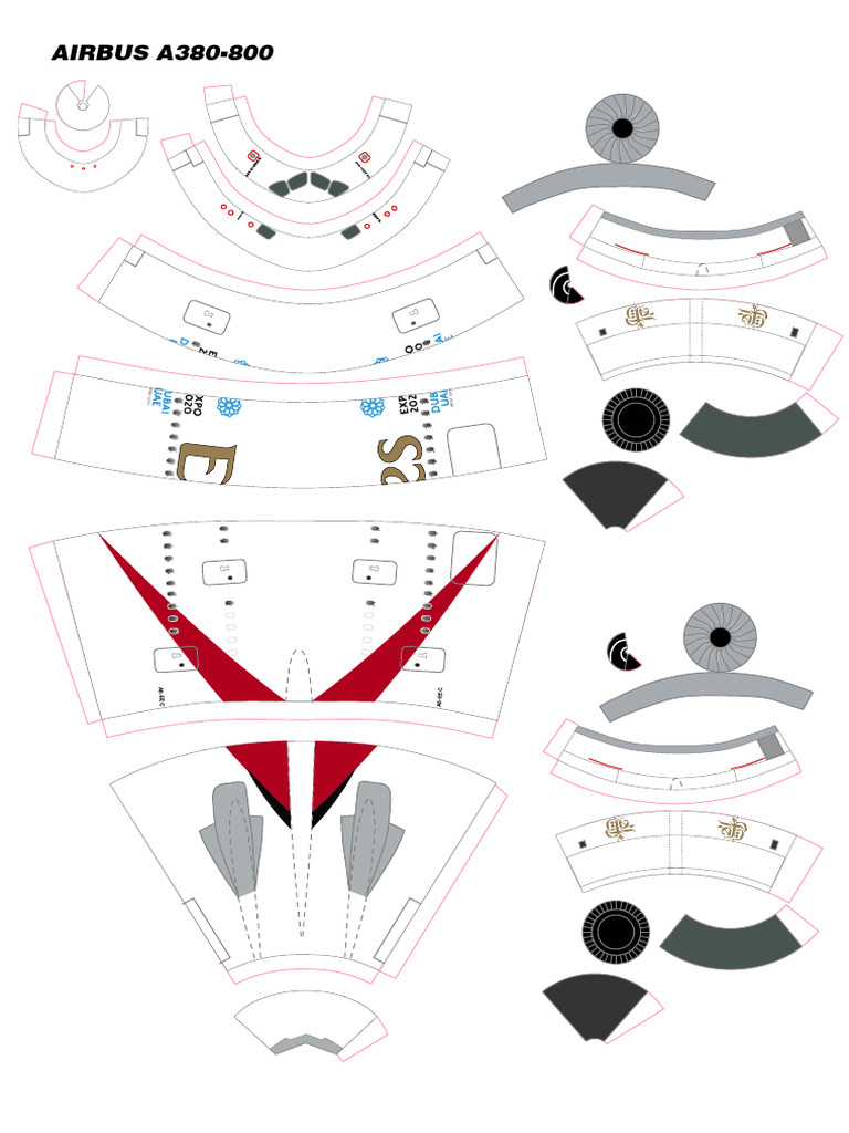 Airbus A380-800 阿聯酋 A6-EEC 1 200 | PDF