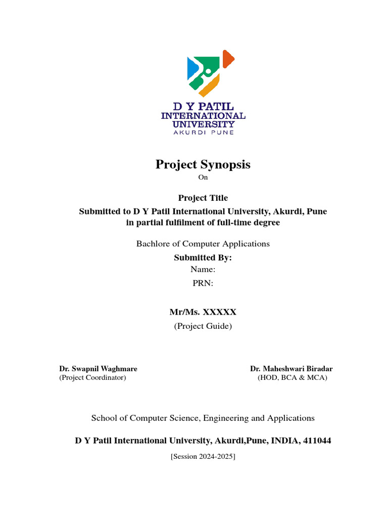 BCA Project I Synopsis | PDF | Infographics | Conceptual Model