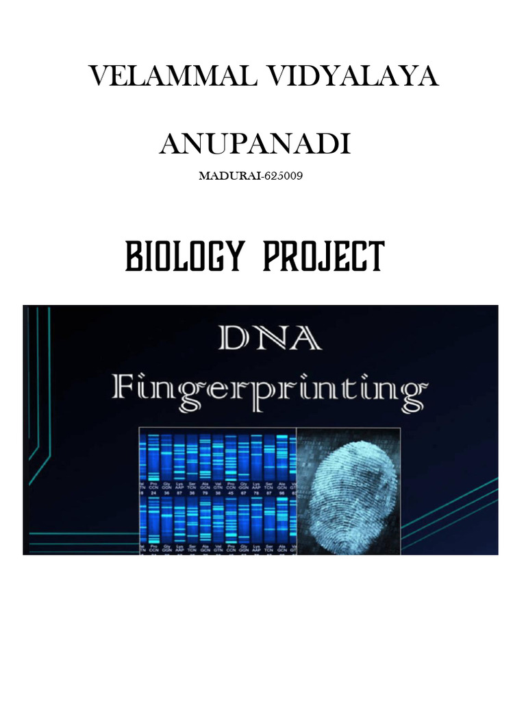 bio final W | PDF | Dna Profiling | Single Nucleotide Polymorphism