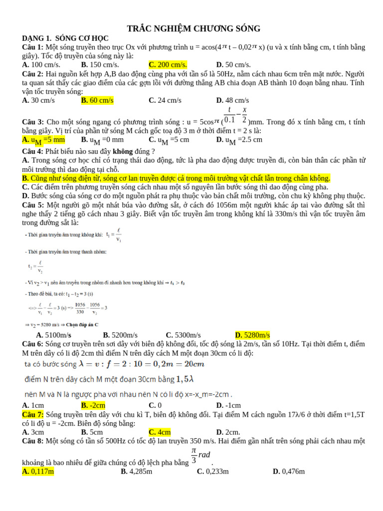 c2. SÓNG | PDF