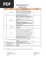 Maintenance Job Card Template | PDF