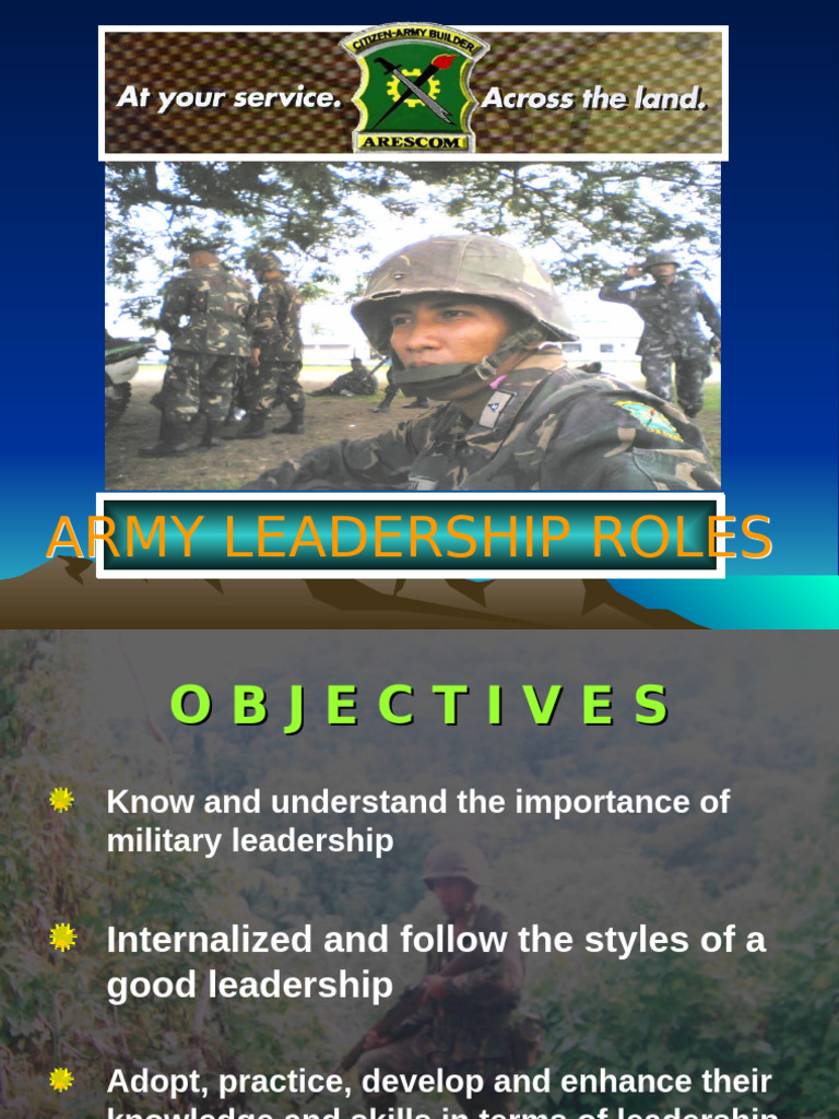 Army Leadership Pdf Leadership Crime Violence
