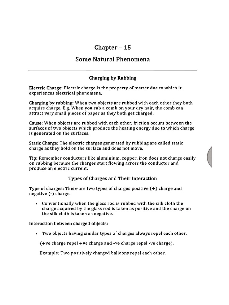 Natural Phenomena | PDF