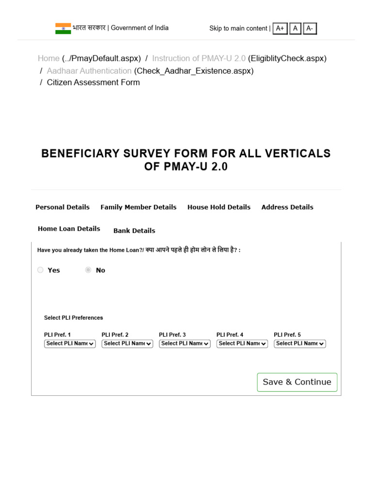 PMAY 2.0-HFA (Urban) | PDF