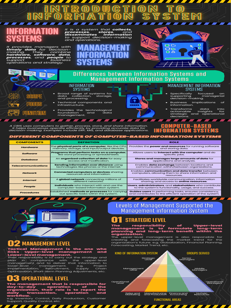 Infographics Introduction To Information System | PDF | Information ...