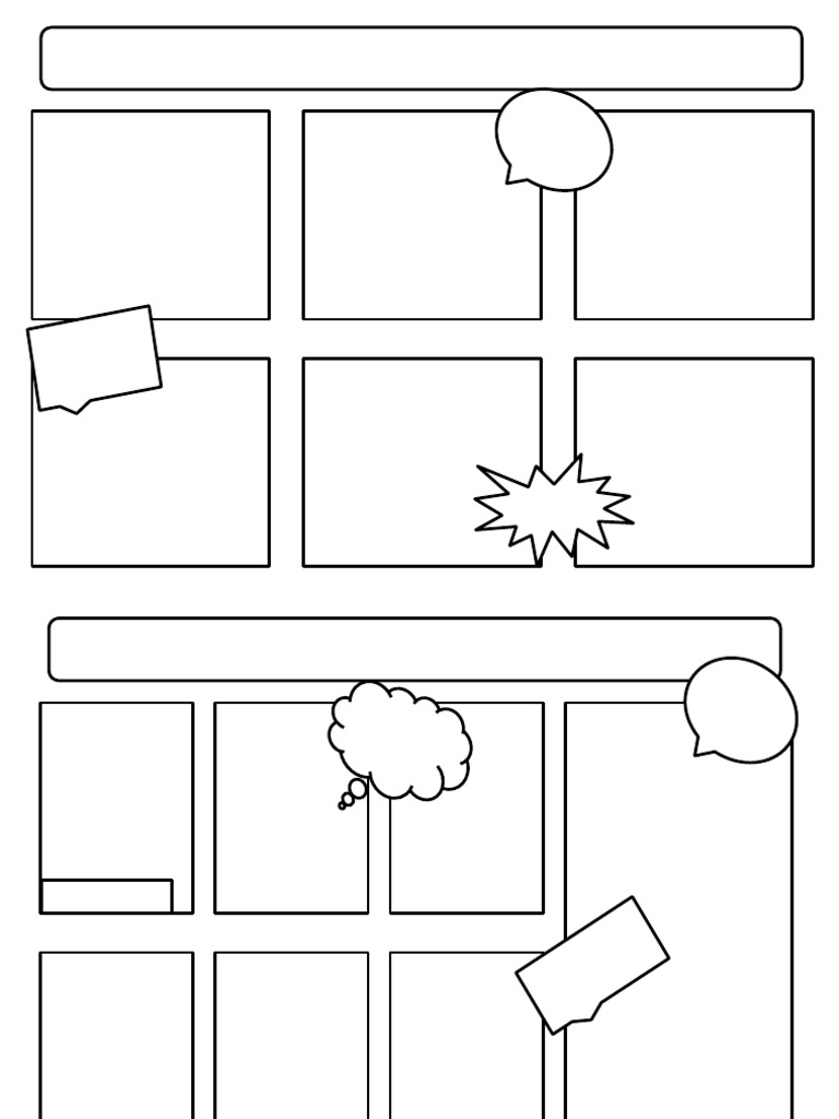Comic Book Template | PDF