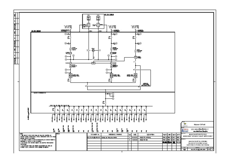 MAJ-DS2-06-ELE-DWG-0004 - B Substation AC UPS Single Line Diagram | PDF