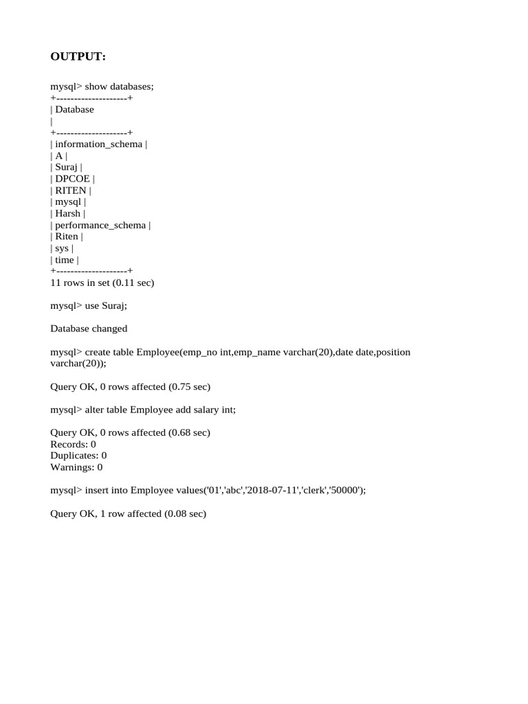 Group (A)-2B | PDF | Data Management | Databases