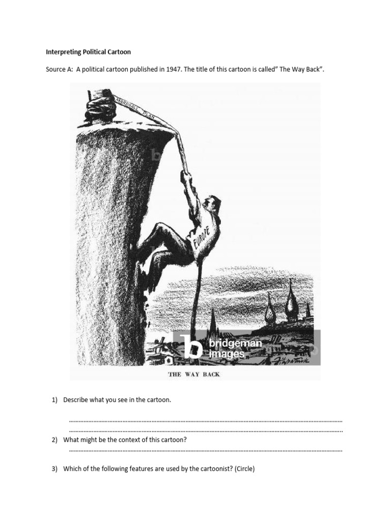 Kami Export - Interpreting Political Cartoon | PDF | Foreign Policy ...